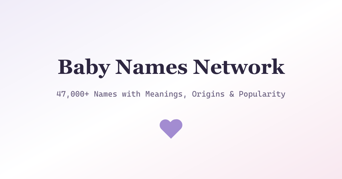 Top 100 Baby Names of 2026 - Most Popular Names This Year | Baby Names ...